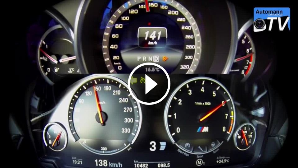 ClS amg VS M6 - Mojevideo