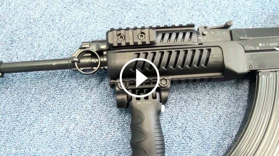 Samopal VZ-58 rv. 1980 po modernizácii - Mojevideo