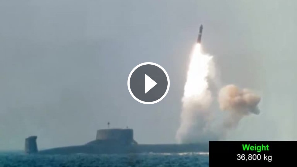 TOP 10 medzikontinentálne balistické rakety - Mojevideo