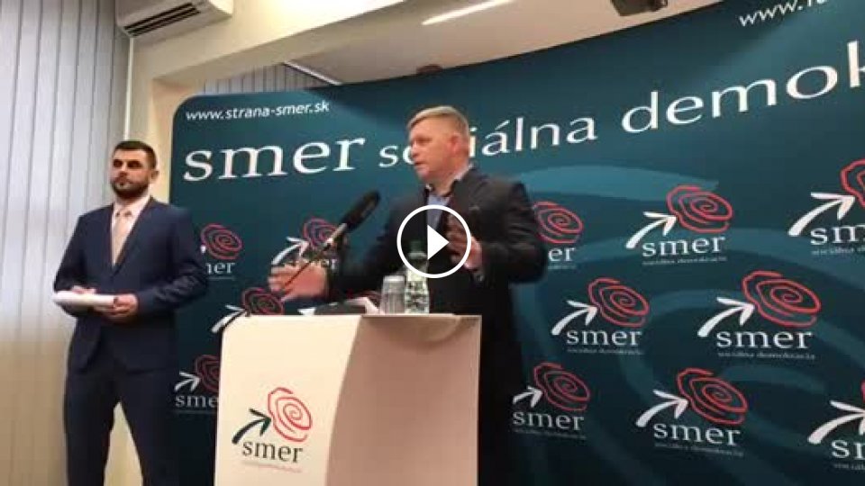 Koniec súkromia na internete? (tlačová konferencia Róbert Fico) - Mojevideo