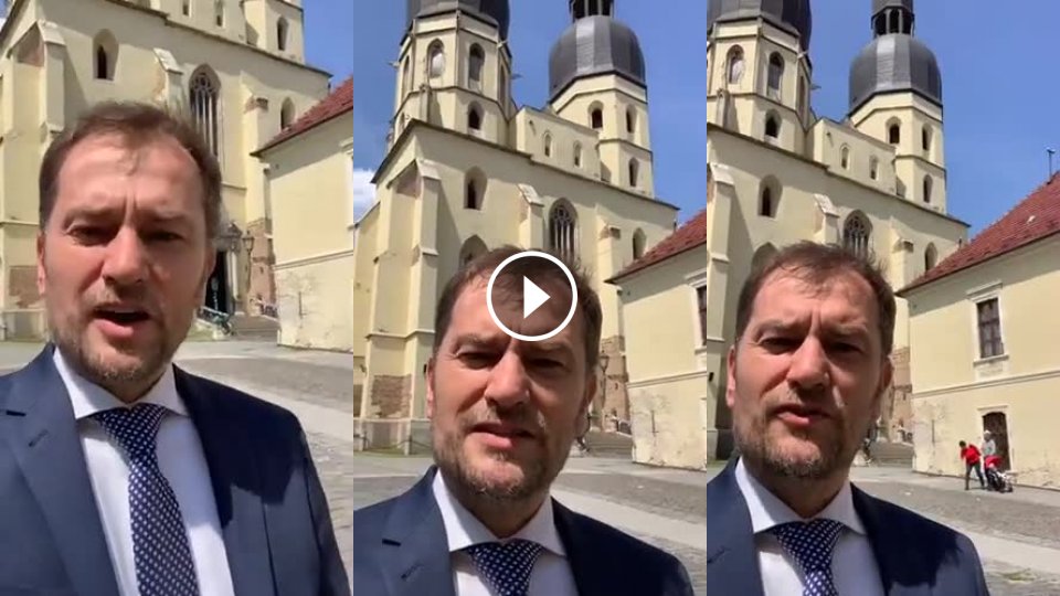 Igor Matovic 1. svätom prijímaní! - Mojevideo