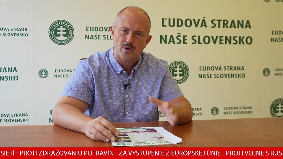 Marian Kotleba: Kto je pánom Prahy, je pánom celej Európy - Mojevideo