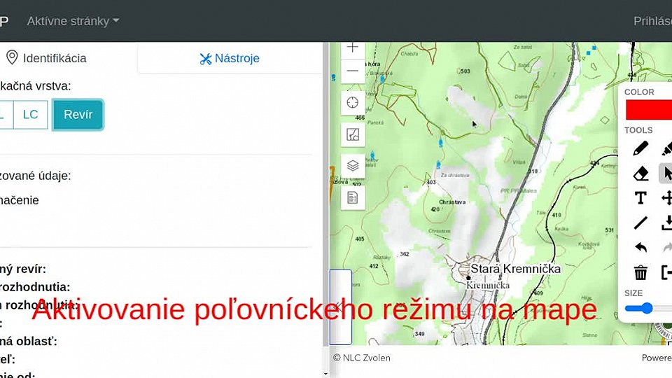 Nové poľovnícke mapy. Mapa revírov - Mojevideo
