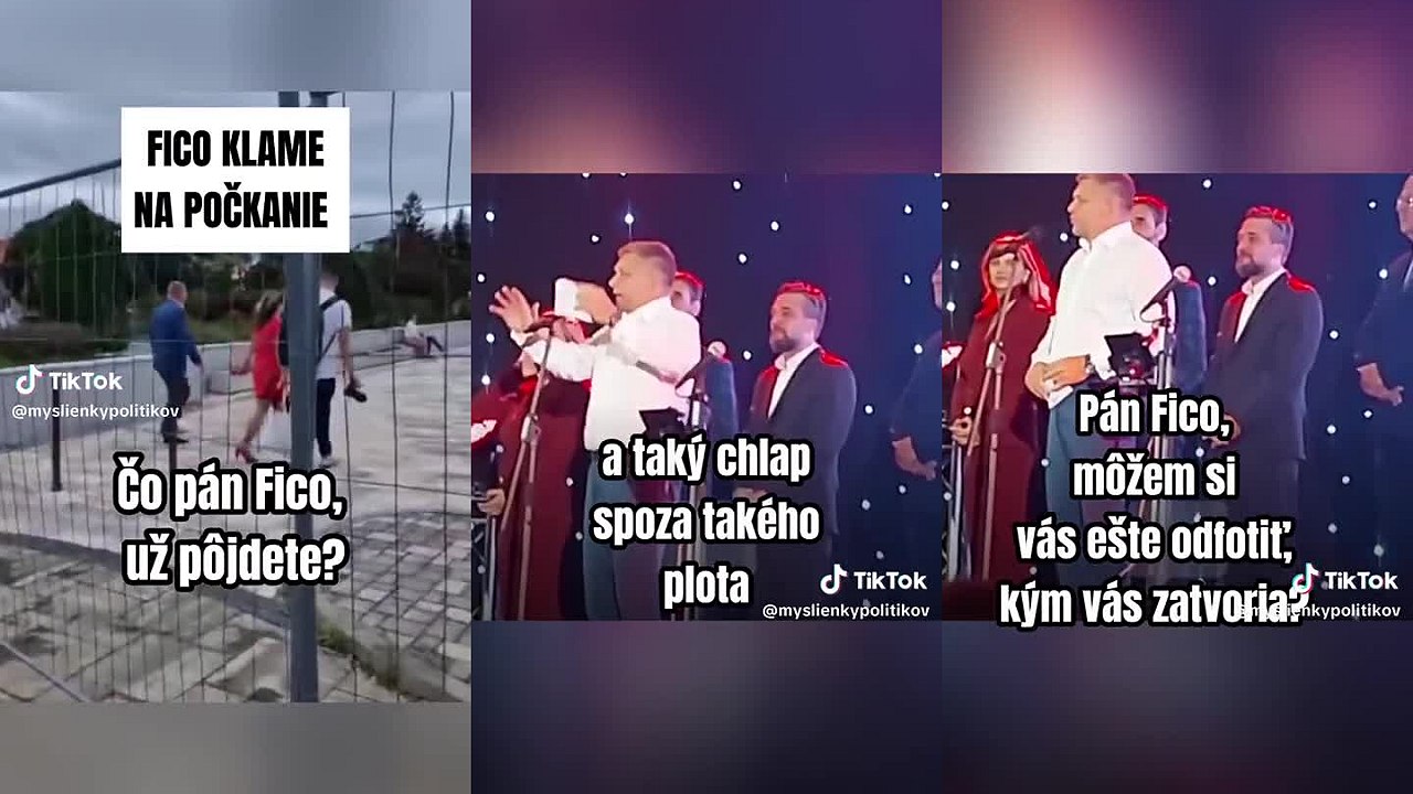 Fico klame na počkanie - Mojevideo