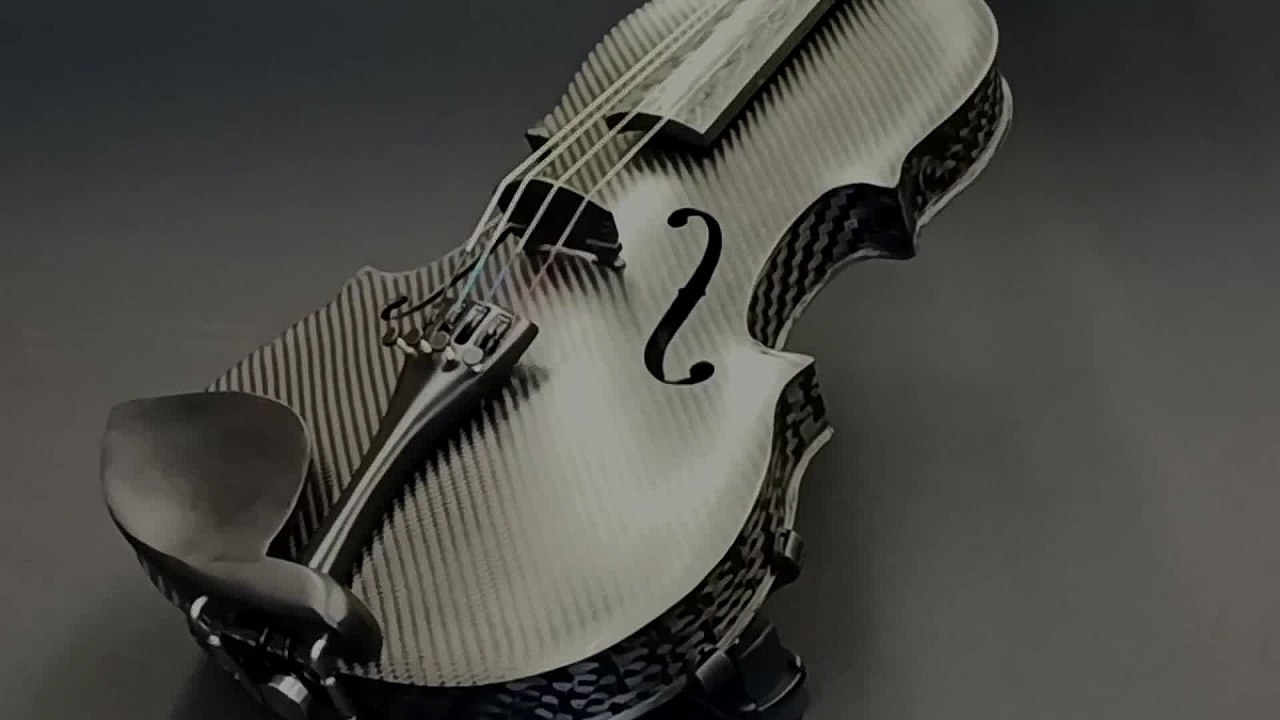 Husle z uhlíkového vlákna - homemade - Mojevideo