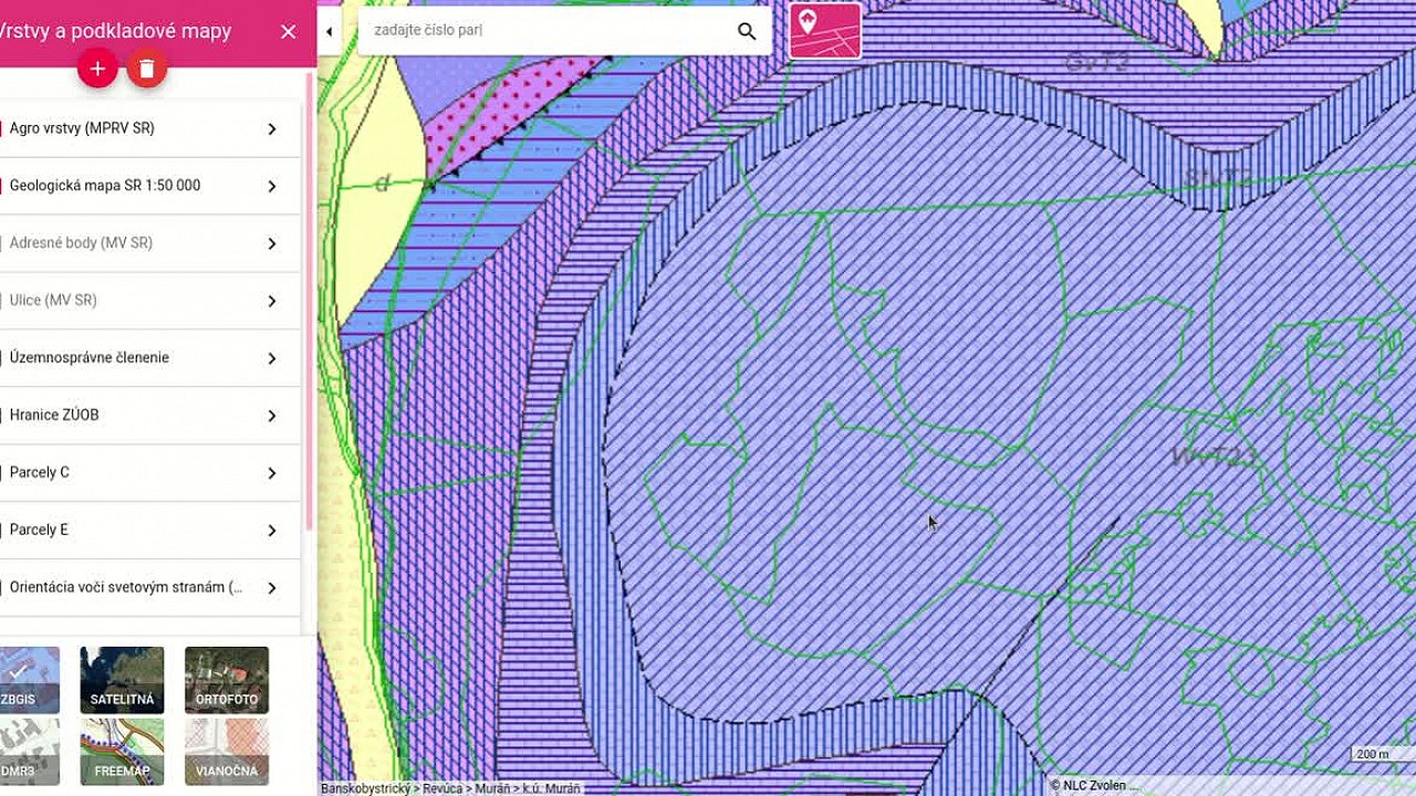 ZBGIS mapy. Lesnícka a geologická mapa v jednom - Mojevideo