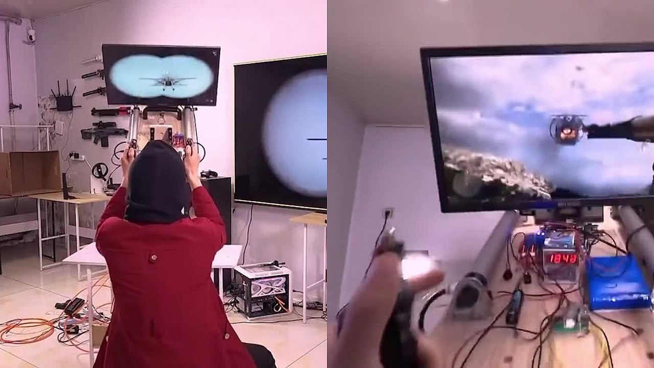 Chcel mať realistickejší pocit z hry, tak si zostrojil simulátor ...