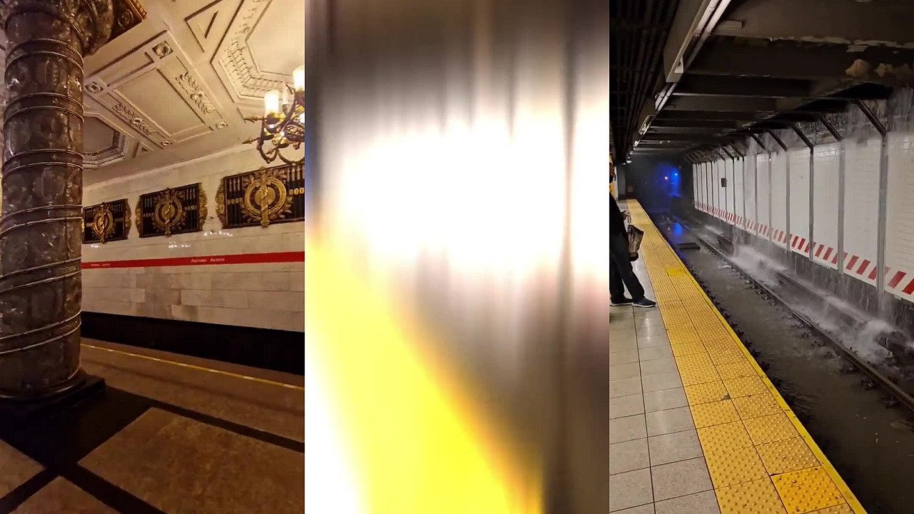 Rozdiel medzi moskovským a newyorským metrom - Mojevideo