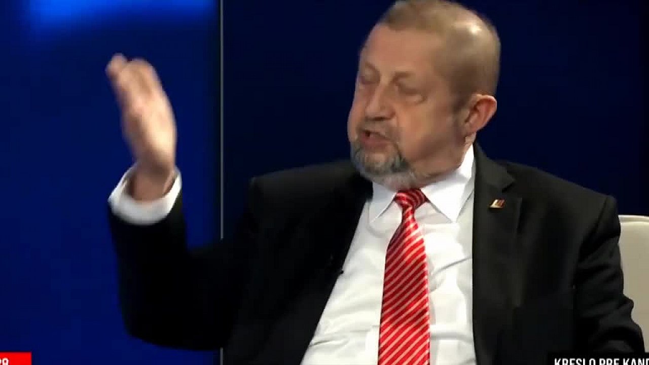 Štefan Harabin vs. moderátorka TV JOJ 24 - Mojevideo