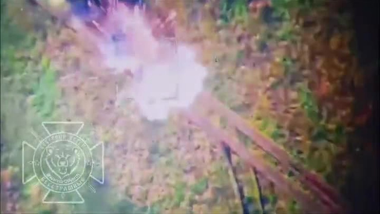 Ukrajinský PVO systém Buk-M1 s raketami AIM-7 Sparrow - Mojevideo