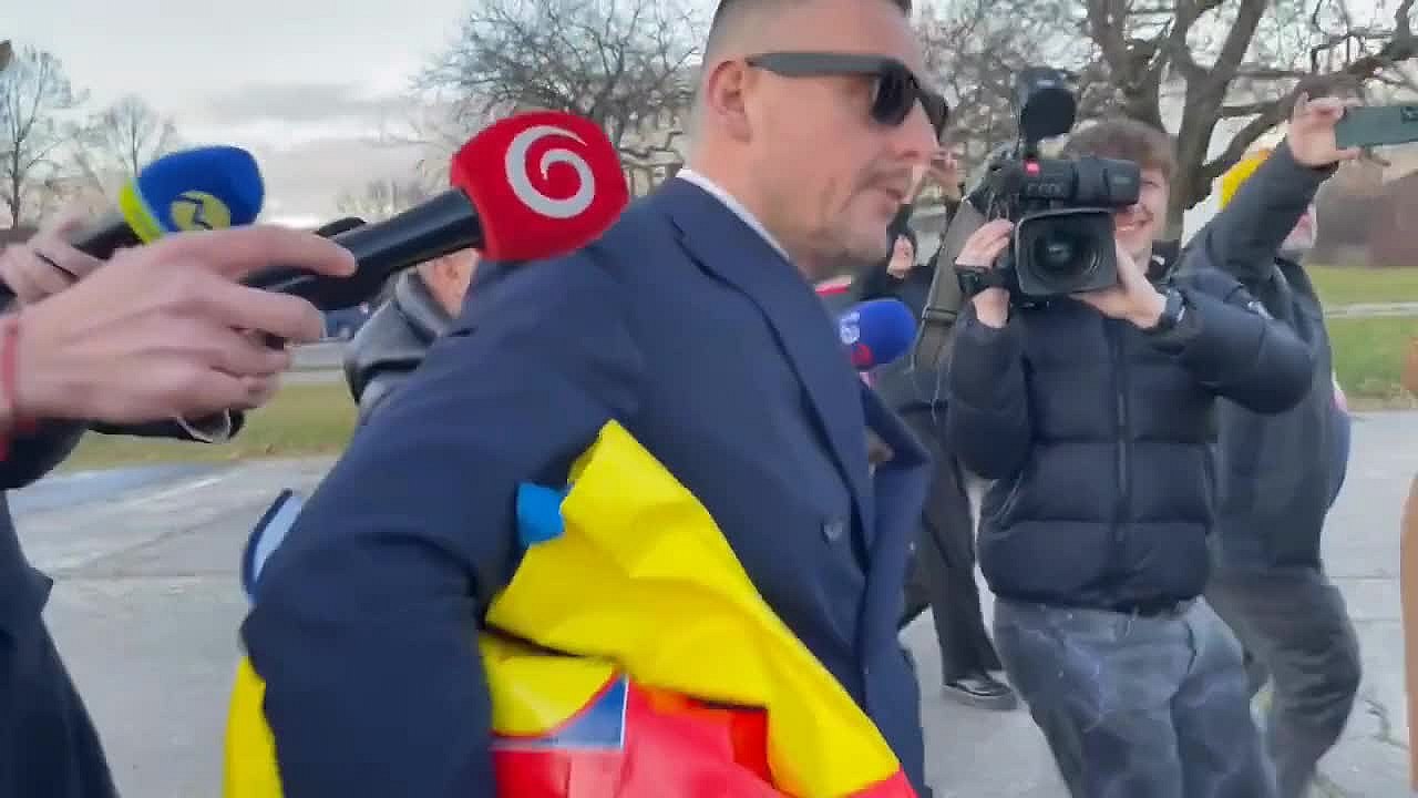 Daniel Bombic vychádza z budovy Špecializovaného trestného súdu v ...