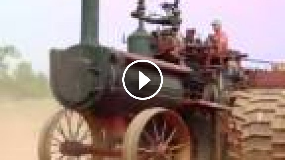 Parný mega traktor - Mojevideo